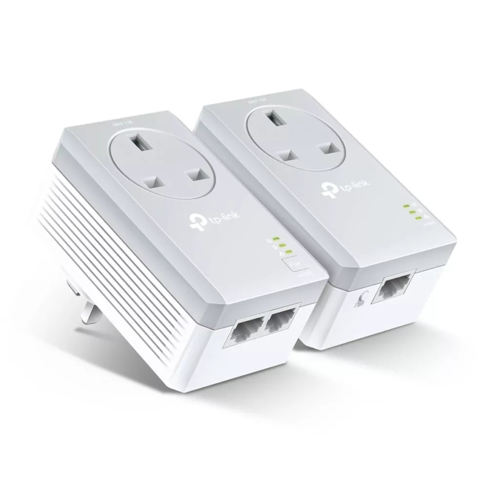 TP-Link TL-PA4022P KIT Passthrough Powerline 600 Starter Kit – The CCTV ...