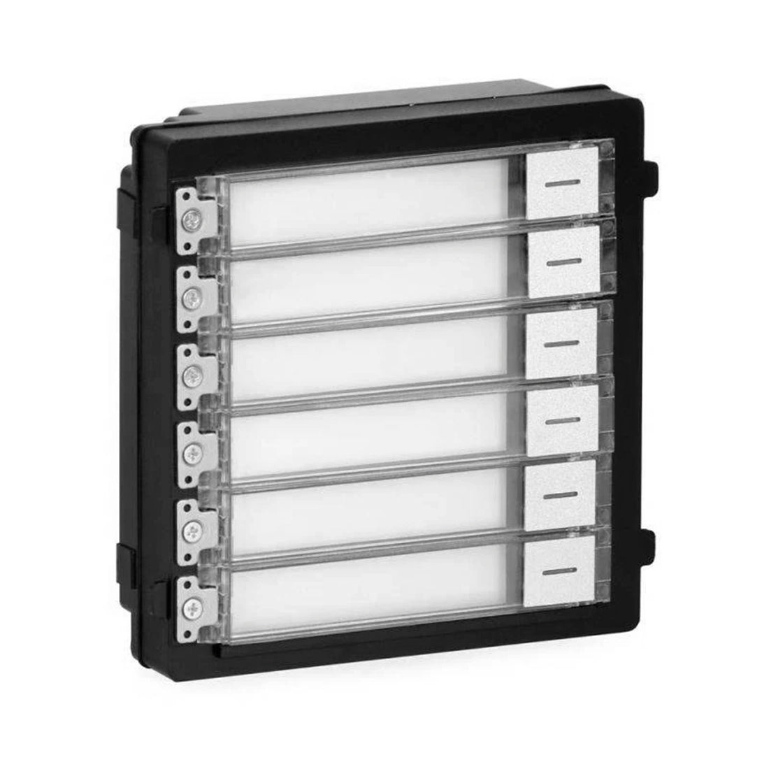 Hikvision DS-KD-KK/S Modular Intercom Name Tag Module - Stainless Stee ...