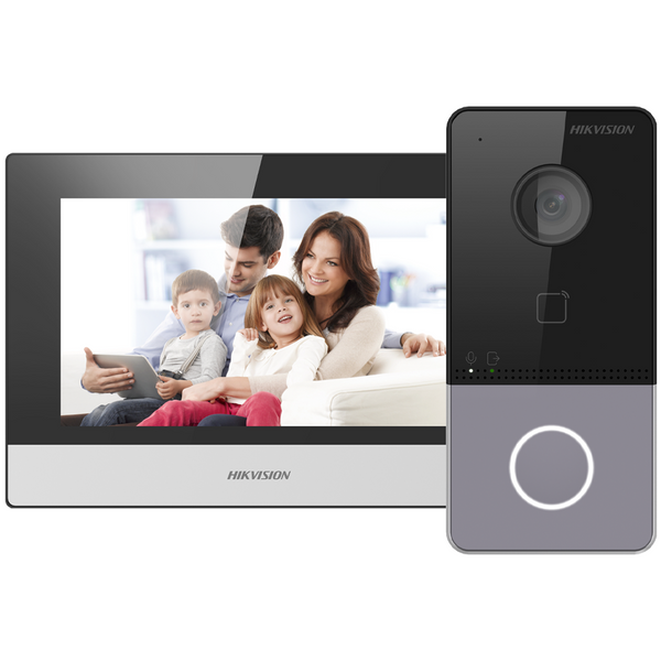 Hikvision DS-KIS603-P IP Ultra Villa Intercom Kit with Prox – The CCTV Store